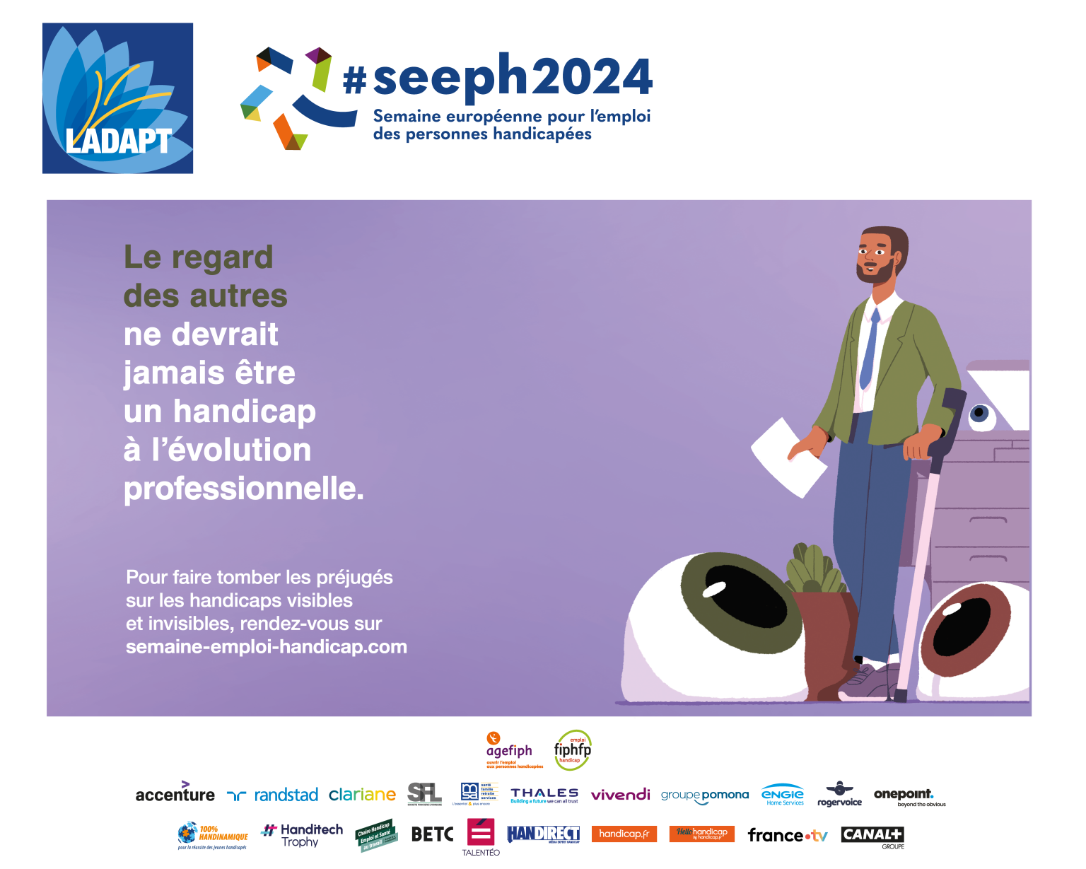 #SEEPH2024 : 7 jours pour promouvoir l'inclusion au travail